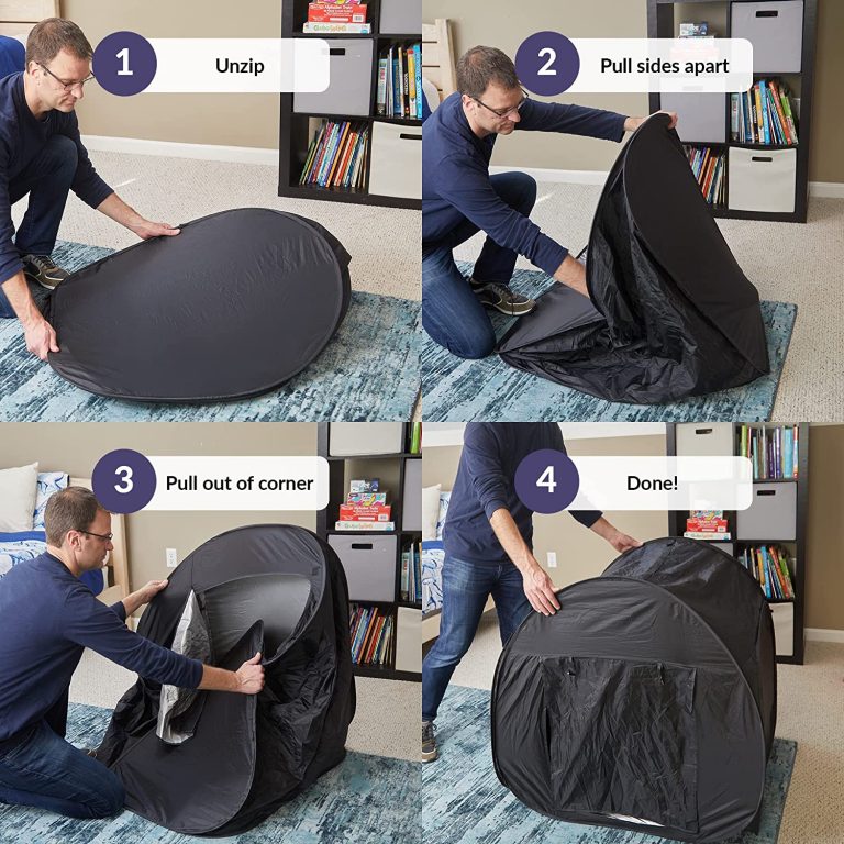 Black Out Tent Sensory For Kids Kids Teepee Blackout Tent Sensory Tent ...